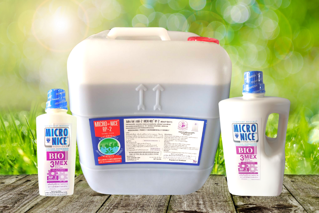 MICRO NICE® RP-2 ไมโครไนซ์ อาร์พีทู น้ำยาล้างคราบน้ำมัน จาระบี คราบฝัง ...